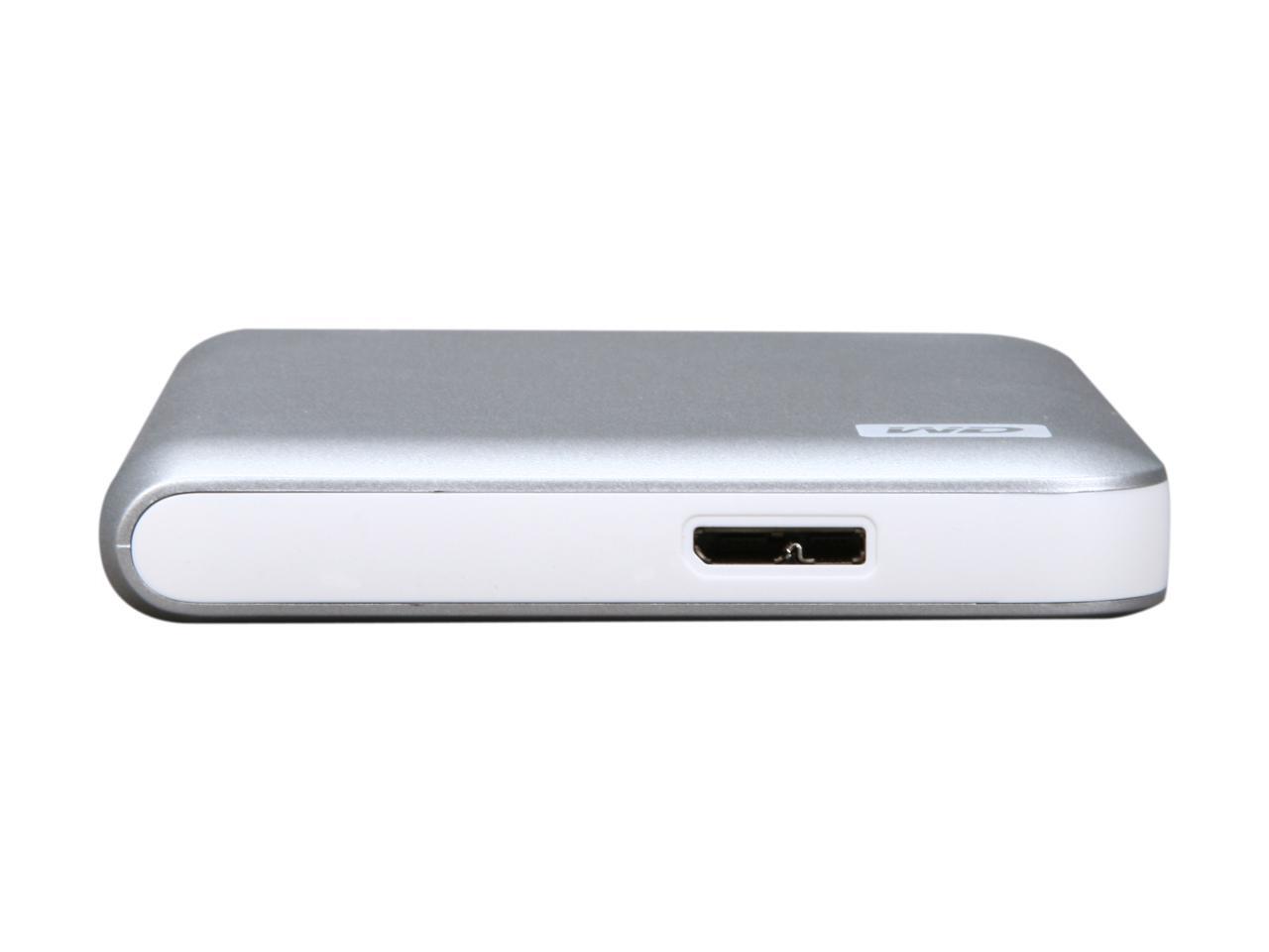 Western Digital My Passport Essential 500GB Portable Hard Drive (Silver ...