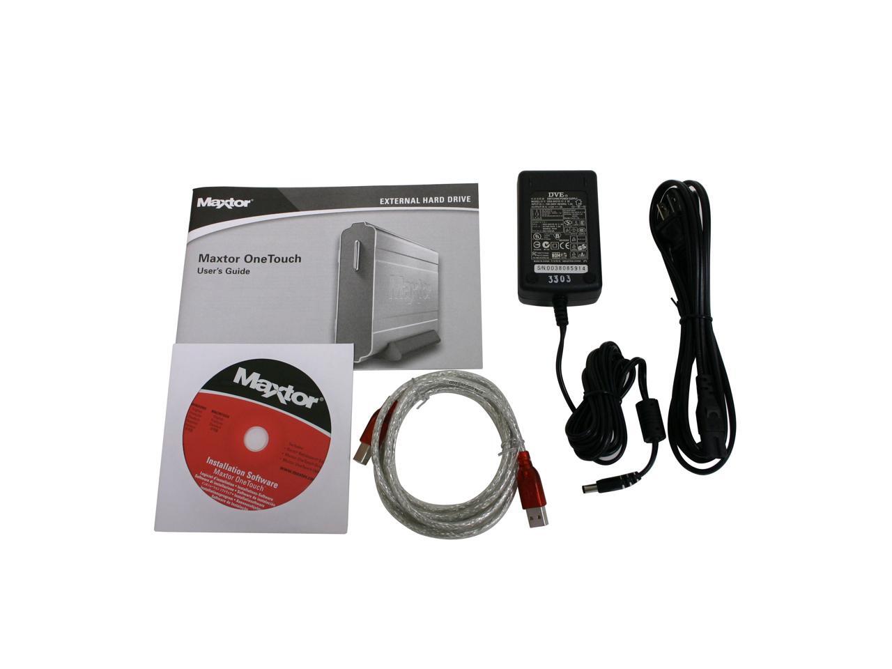 Maxtor OneTouch 80GB USB 2.0 External Hard Drive - Newegg.com