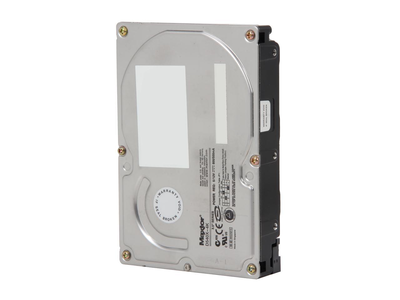 Refurbished: Maxtor D540X-4K 80GB IDE Ultra ATA100 / ATA-6 3.5" Hard ...