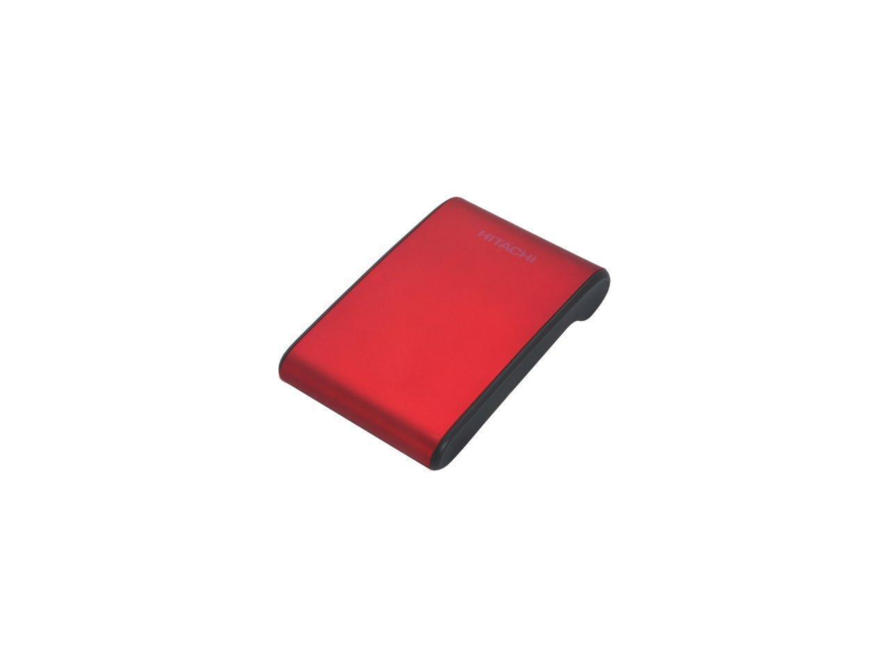Hitachi GST SimpleDrive Mini 250GB USB 2.0 2.5" External Hard Drive Red ...