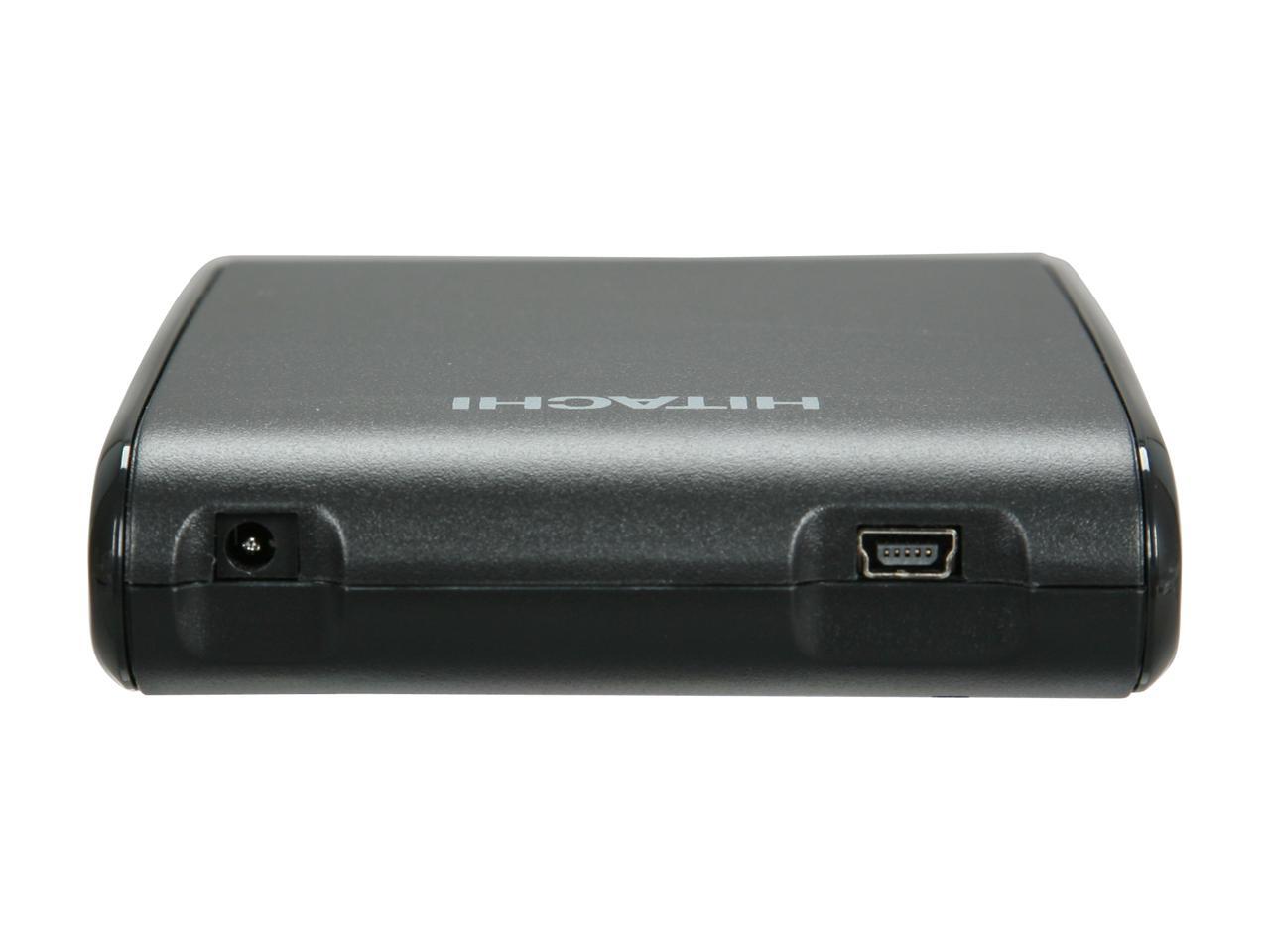 Hitachi GST X Mobile 250GB USB 2.0 2.5" External Hard Drive Black ...