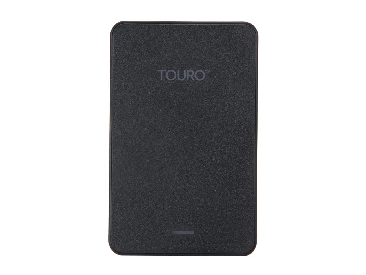 HGST 500GB Touro Mobile External Hard Drive USB 3.0 Model 0S03452 Black ...