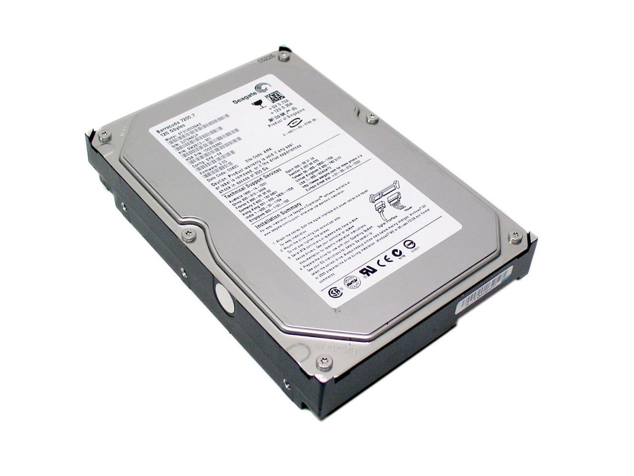 Seagate BarraCuda 7200.7 ST3120026AS-RK 120GB 7200 RPM 8MB Cache SATA 1 ...