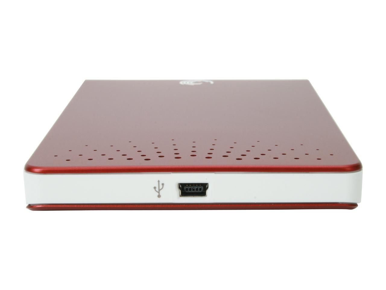Seagate FreeAgent Go 320GB USB 2.0 2.5" External Hard Drive Red ...