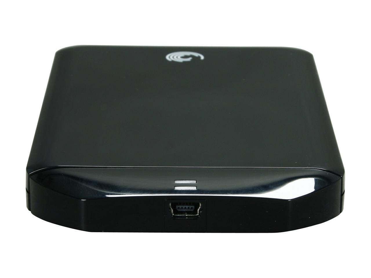 Seagate FreeAgent GoFlex 500GB USB 2.0 Ultra-Portable Hard Drive (Black ...