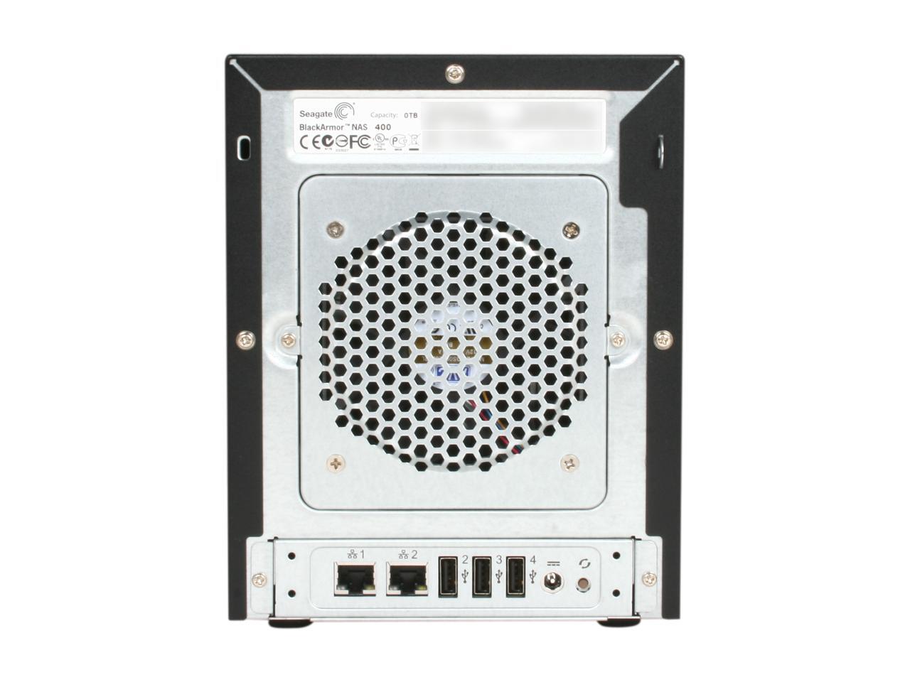 Seagate STAR401 BlackArmor NAS 400 Network Storage Server for SMB User ...