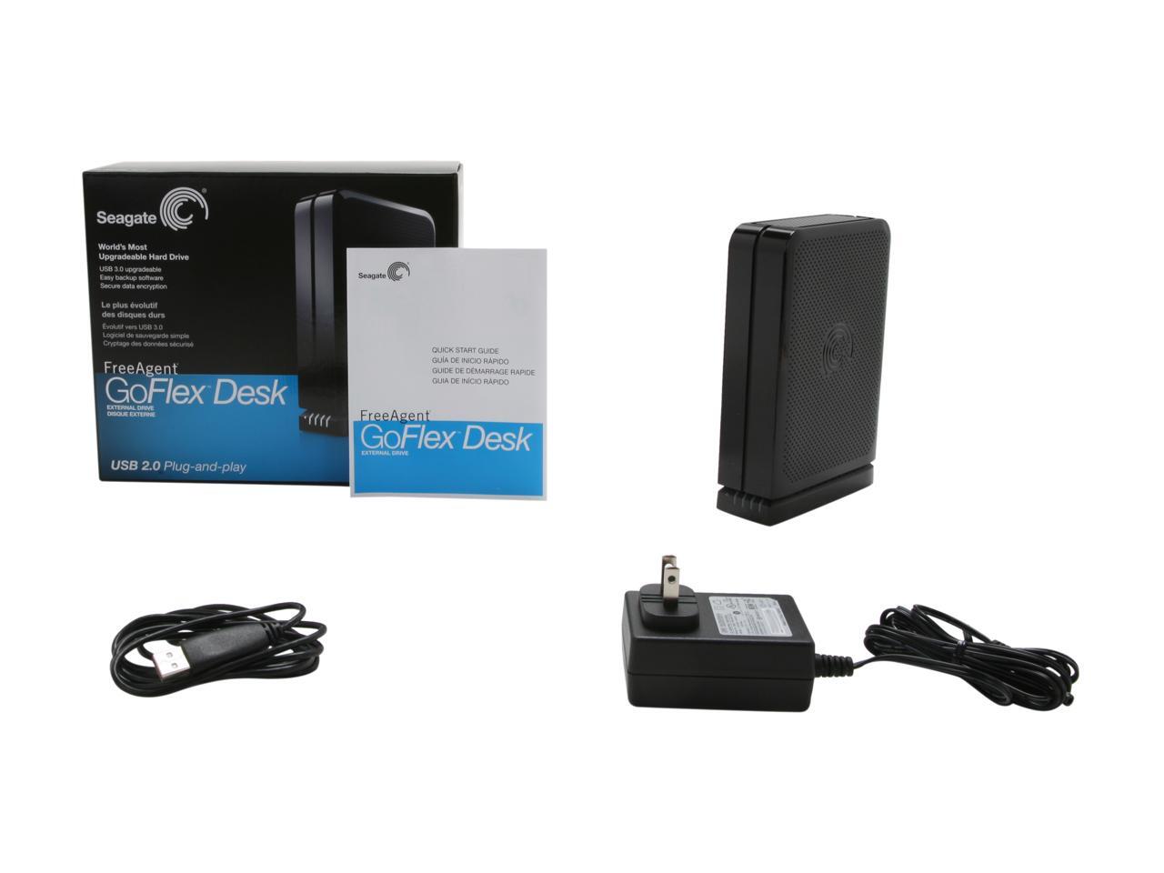 Seagate FreeAgent GoFlex Desk 500GB USB 2.0 3.5" Hard Drive - Newegg.com