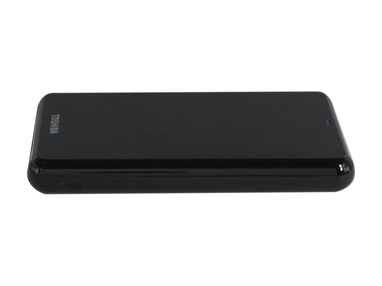 TOSHIBA 500GB USB 2.0 External Hard Drive Black - Newegg.com