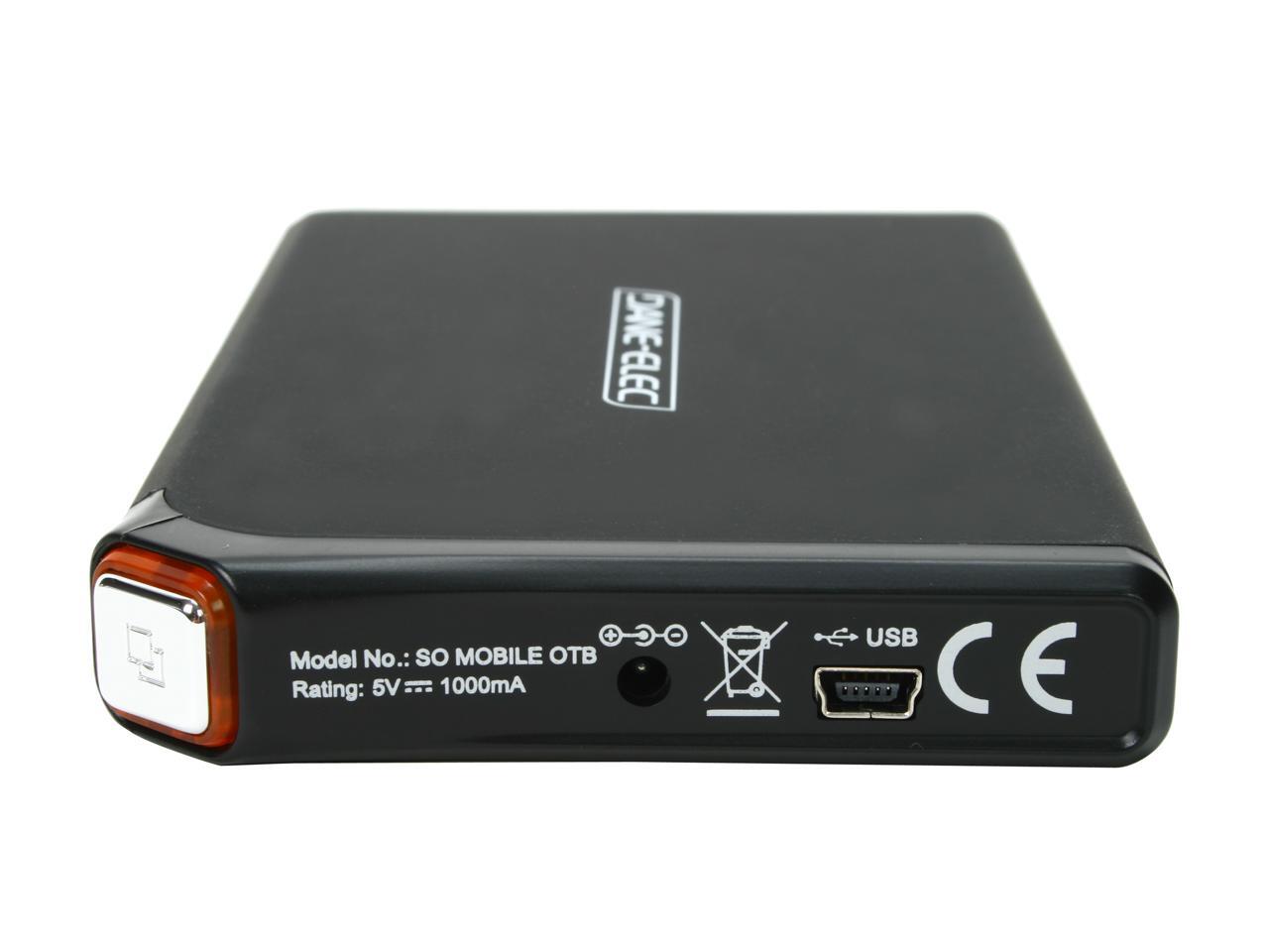 DANE-ELEC SoMobile 500GB USB 2.0 2.5" Portable Hard Drive - Newegg.com