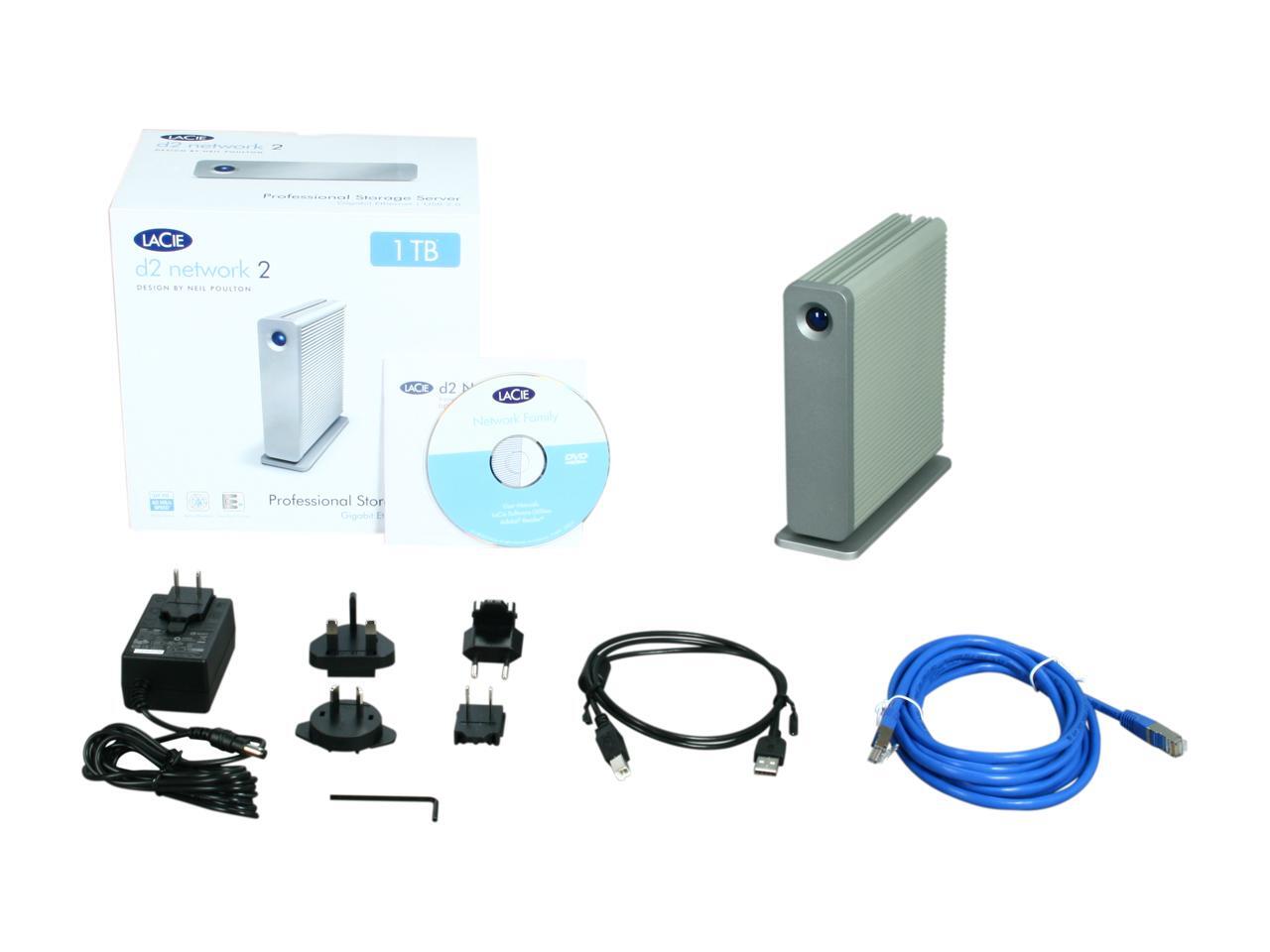 LACIE 301504 d2 Network 2 Professional Storage Server - Newegg.com