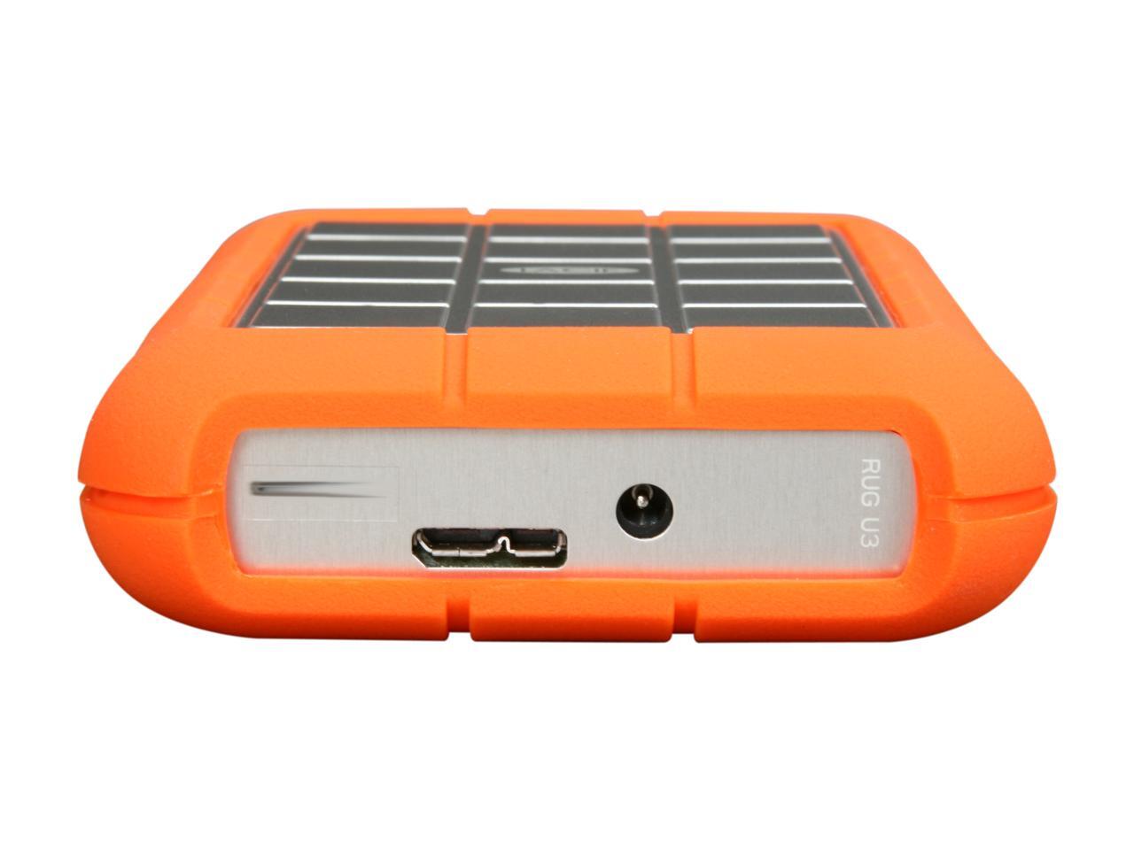 LaCie Rugged 500GB USB 3.0 2.5" External Hard Drive - Newegg.com