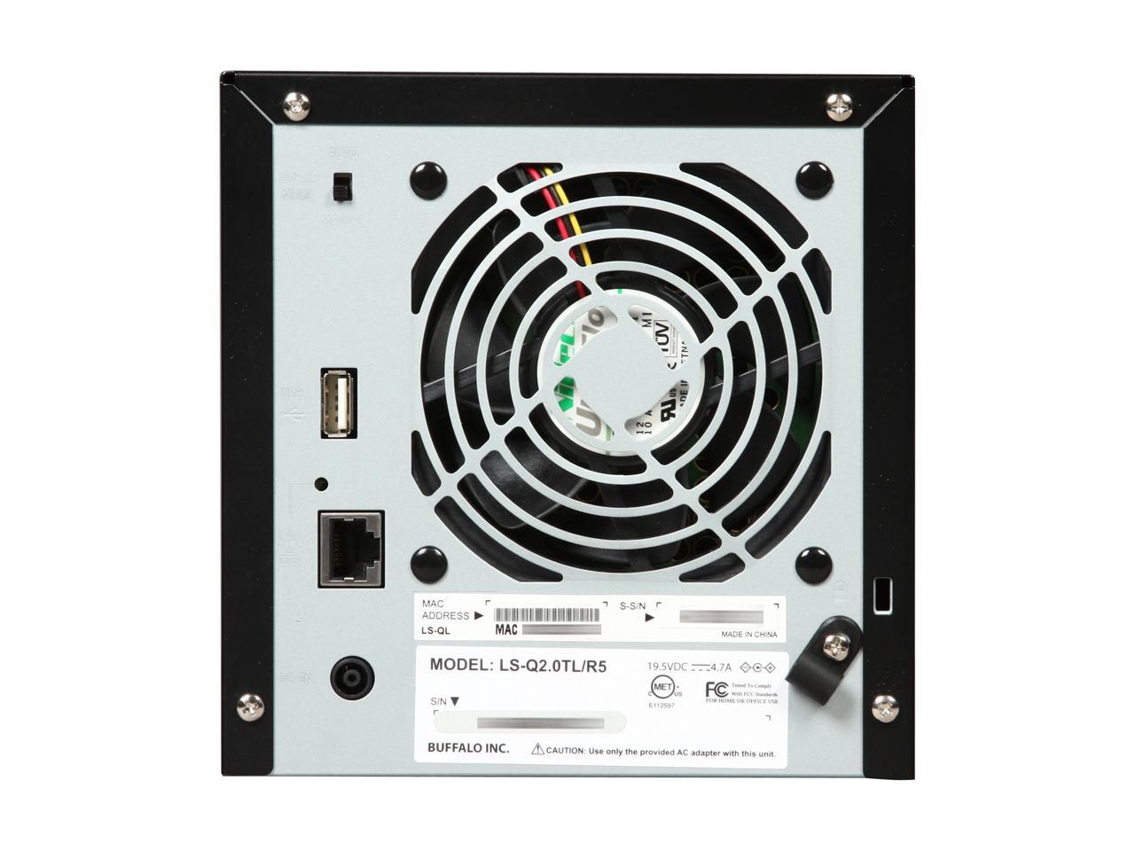 BUFFALO LS-Q2.0TL/R5 LinkStation Quad Shared Network Storage - Newegg.ca