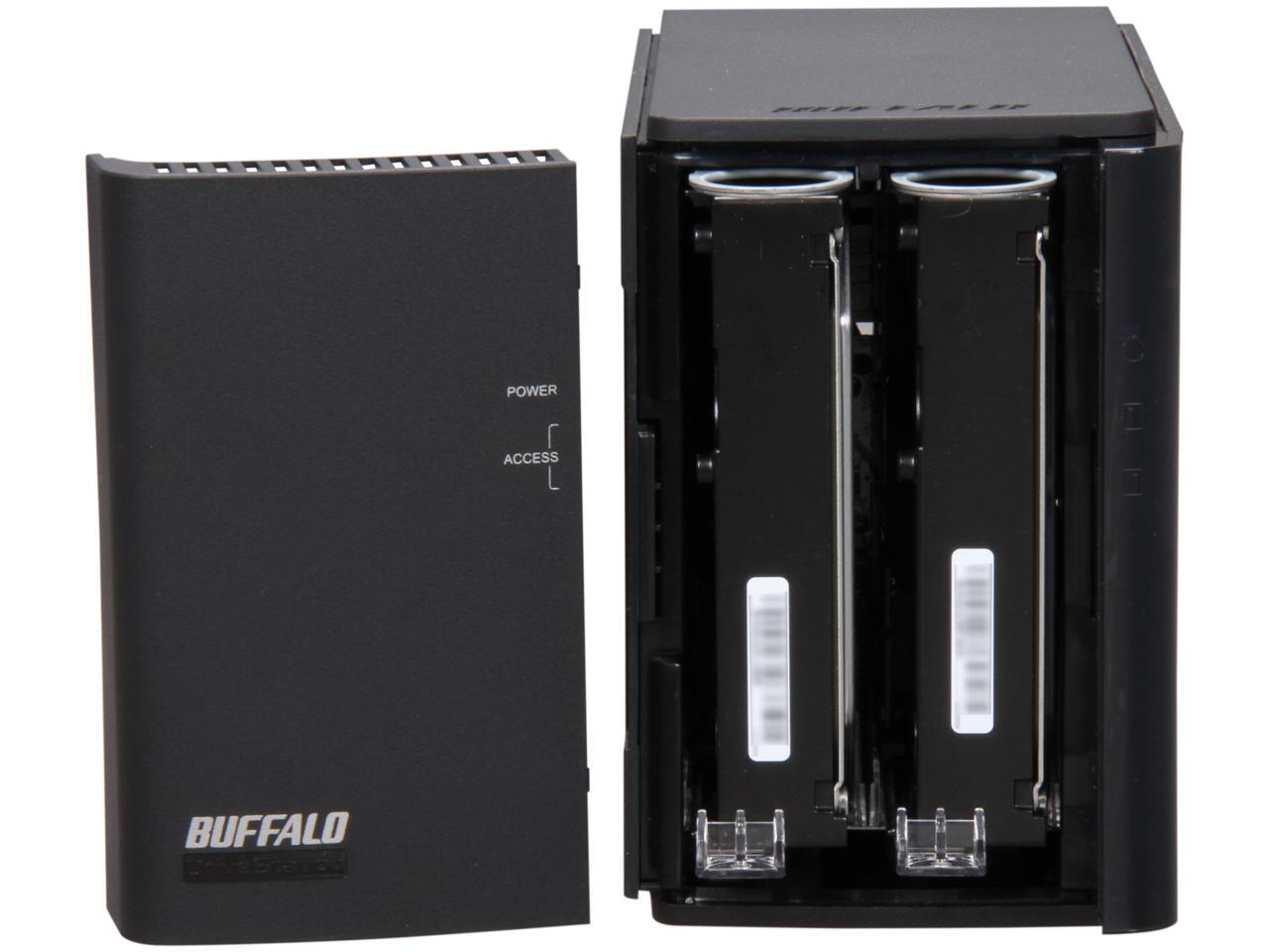 BUFFALO DriveStation Duo 4TB USB 2.0 / eSATA 3.5" External Hard Drive 2 ...
