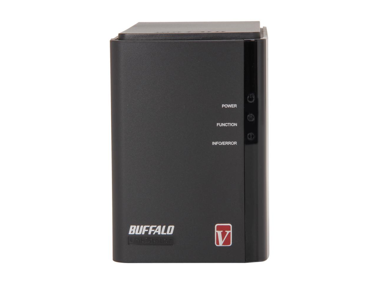 BUFFALO LS-WV4.0TL/R1 LinkStation Pro Duo RAID 0/1 Network Storage ...
