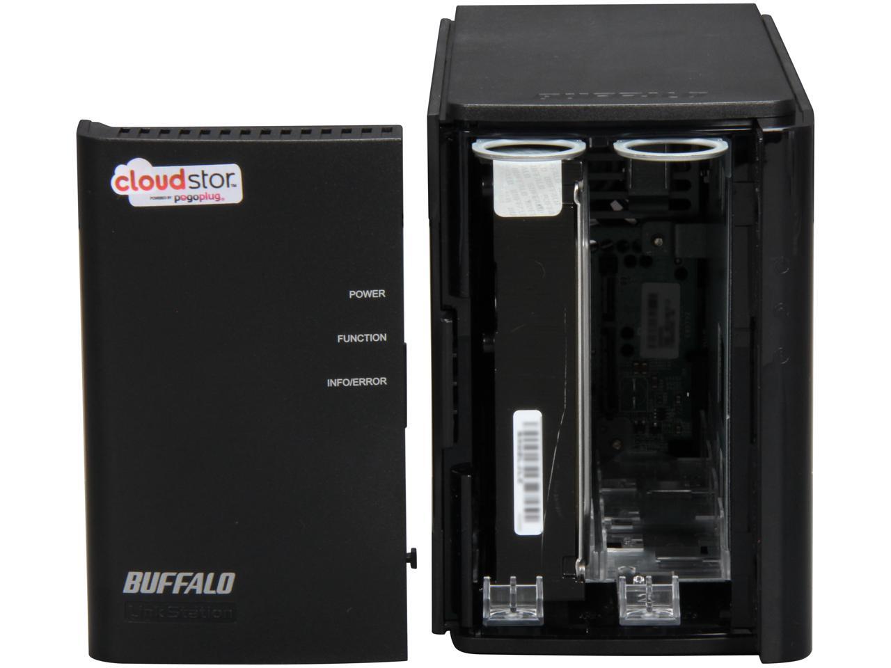 BUFFALO CS-WX2.0/1D CloudStor Dual-Bay Cloud Accessible Storage and ...