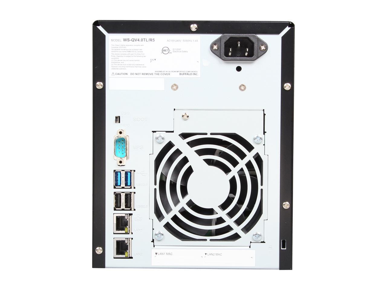 BUFFALO WS-QV4.0TL/R5 TeraStation Pro Quad WSS Storage Server - Newegg.com