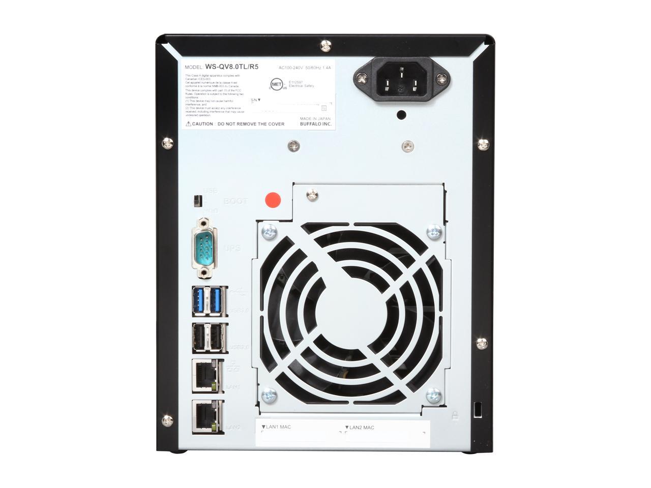 BUFFALO WS-QV8.0TL/R5 TeraStation Pro Quad WSS Storage Server - Newegg.com