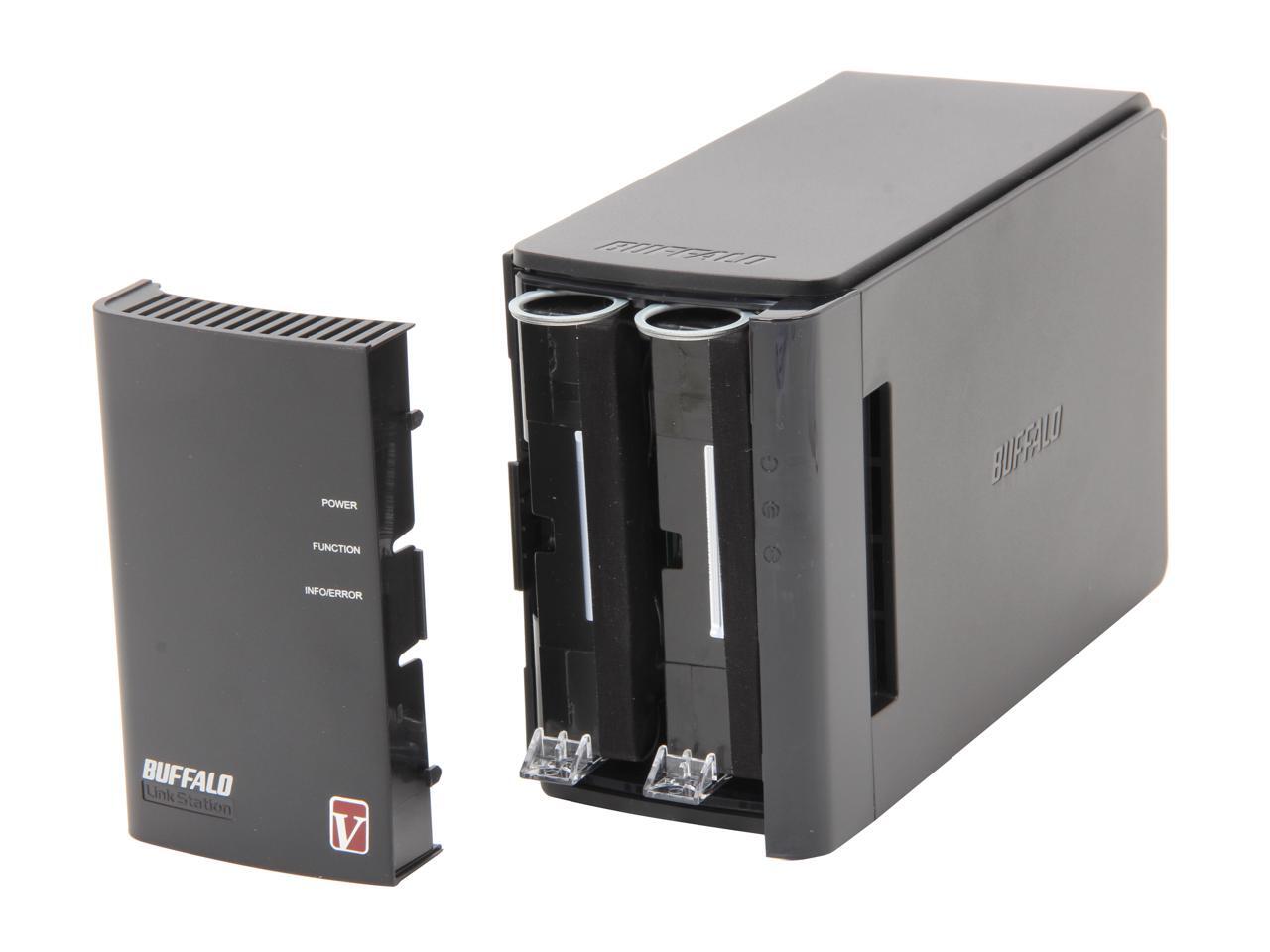 BUFFALO LS-WV6.0TL/R1 LinkStation Pro Duo RAID 0/1 Network Storage ...