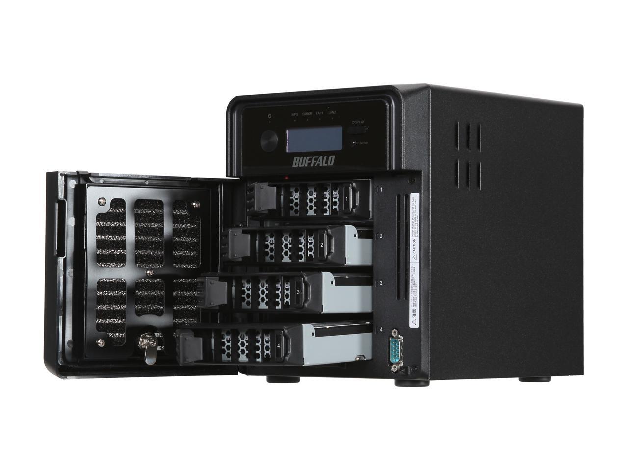 BUFFALO TS3400D0404 TeraStation 3400 RAID NAS & iSCSI Unified Storage ...
