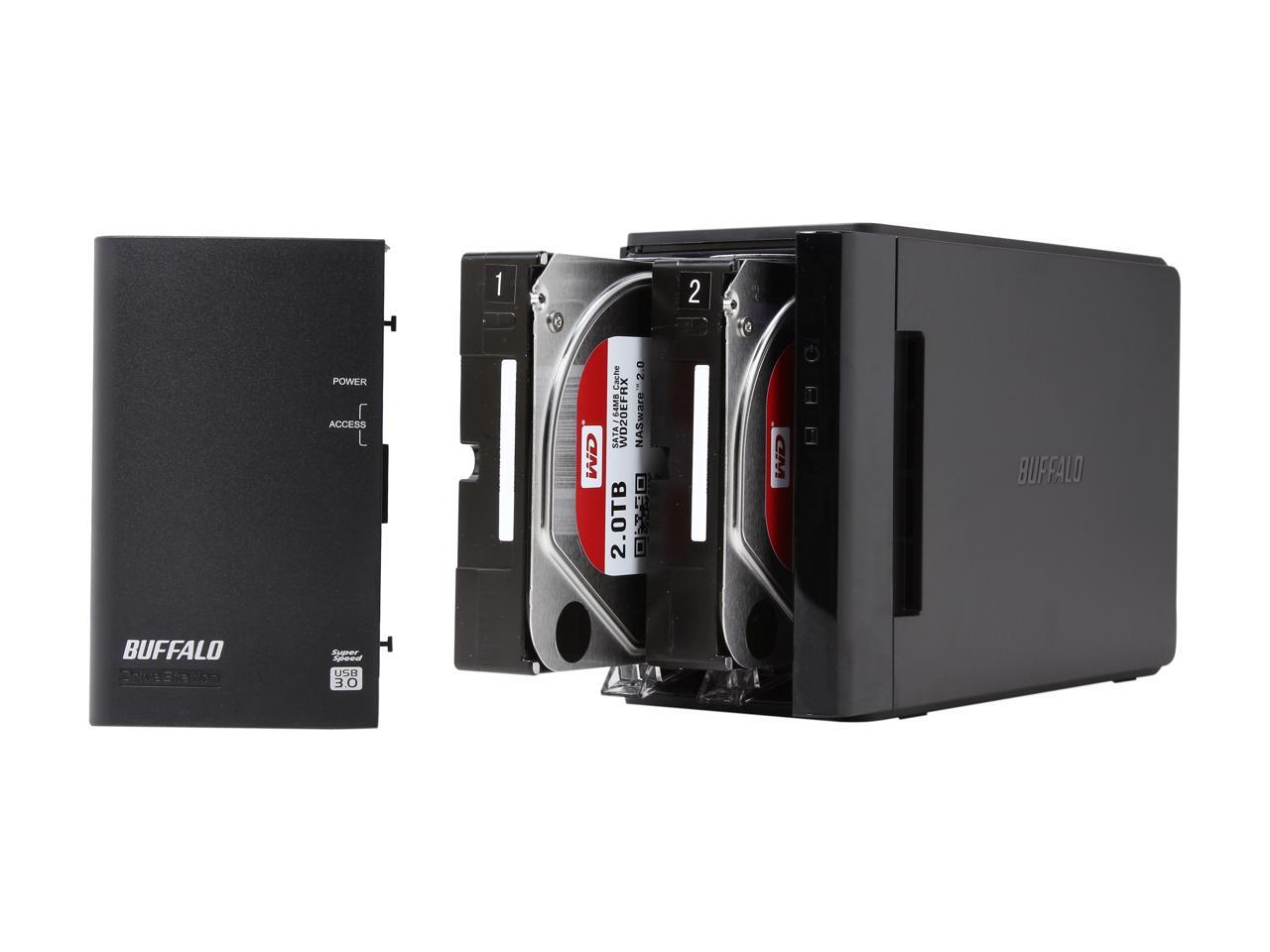 Buffalo DriveStation Duo 2-Drive 4TB External Hard Drive - Newegg.com