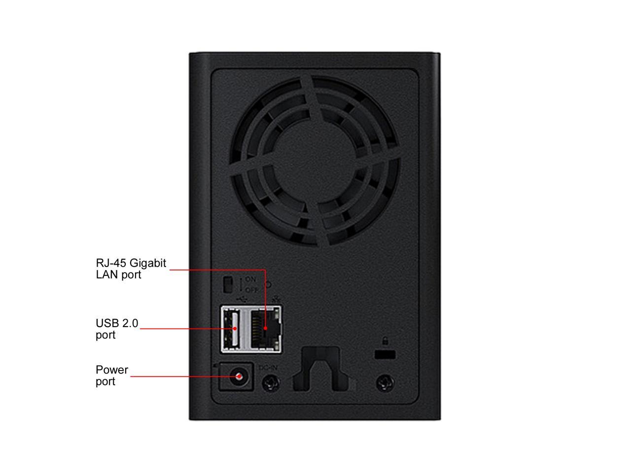 Refurbished: BUFFALO LS220DE LinkStation 220 RAID NAS Personal Cloud ...