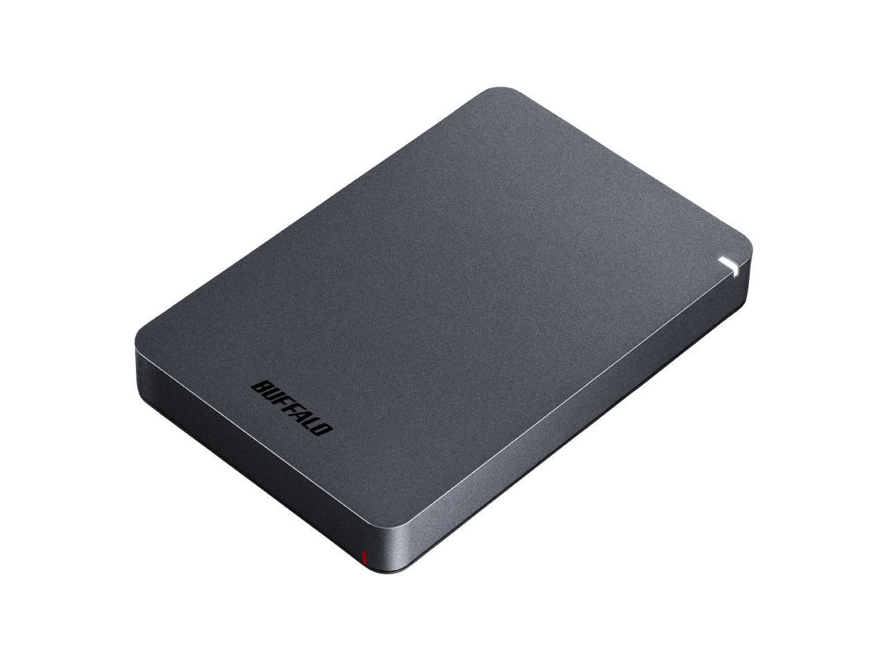 BUFFALO 2TB MiniStation HD-PGF Portable Hard Drive USB 3.2 Gen 1, Micro ...