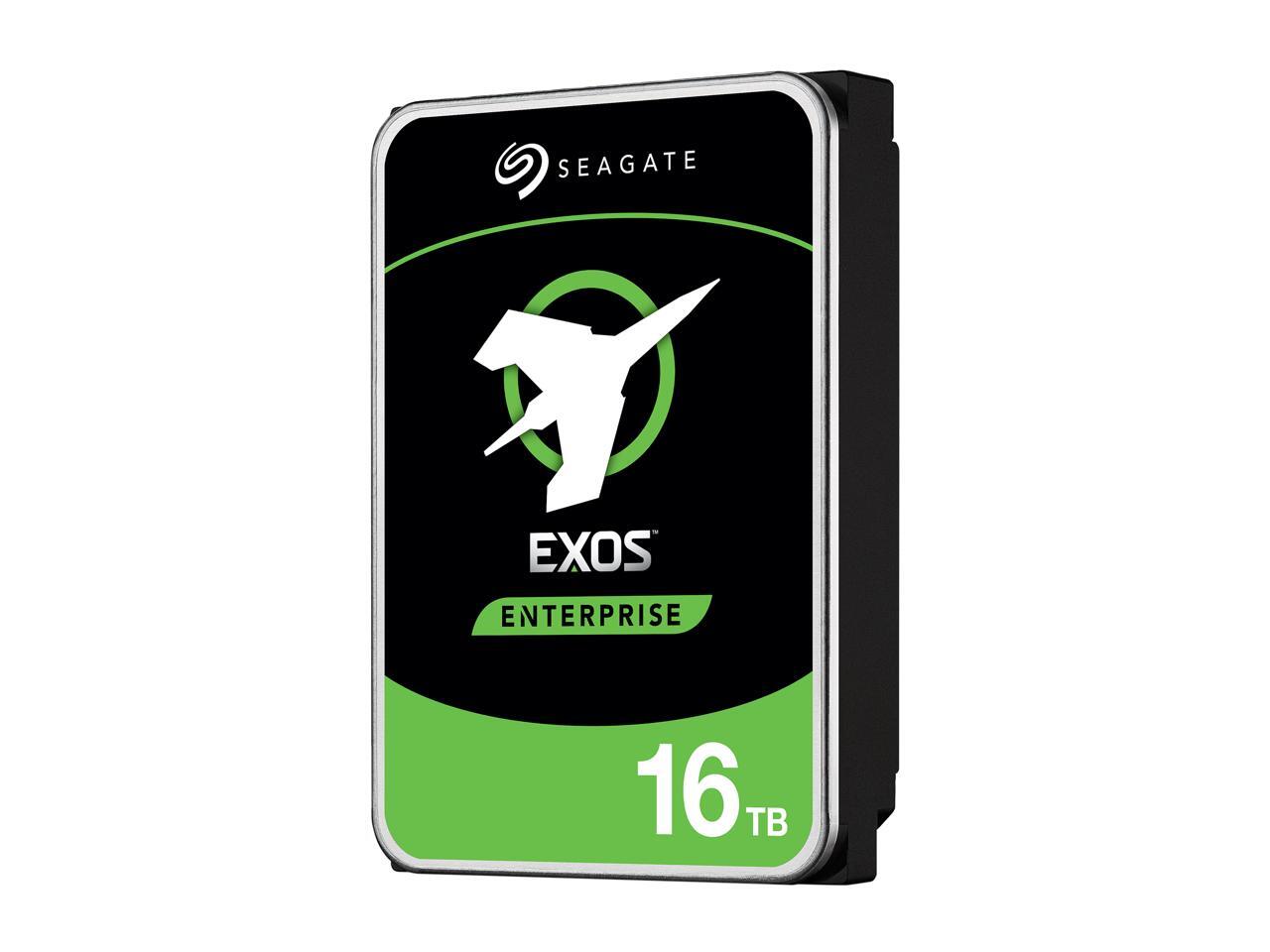 Seagate Exos X16 ST16000NM003G 16TB 7200 RPM 256MB Cache SATA 6.0Gb/s 3 ...