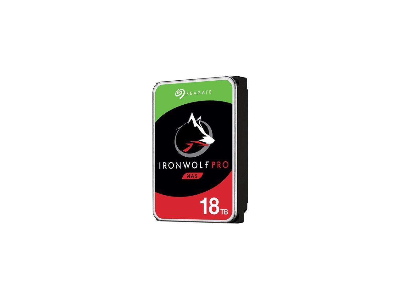 Seagate IronWolf Pro ST18000NE000 18TB 7200 RPM 256MB Cache SATA 6.0Gb ...