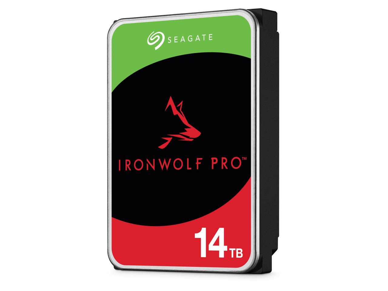 Seagate IronWolf Pro ST14000NT001 14TB 7200 RPM 256MB Cache SATA 6.0Gb ...