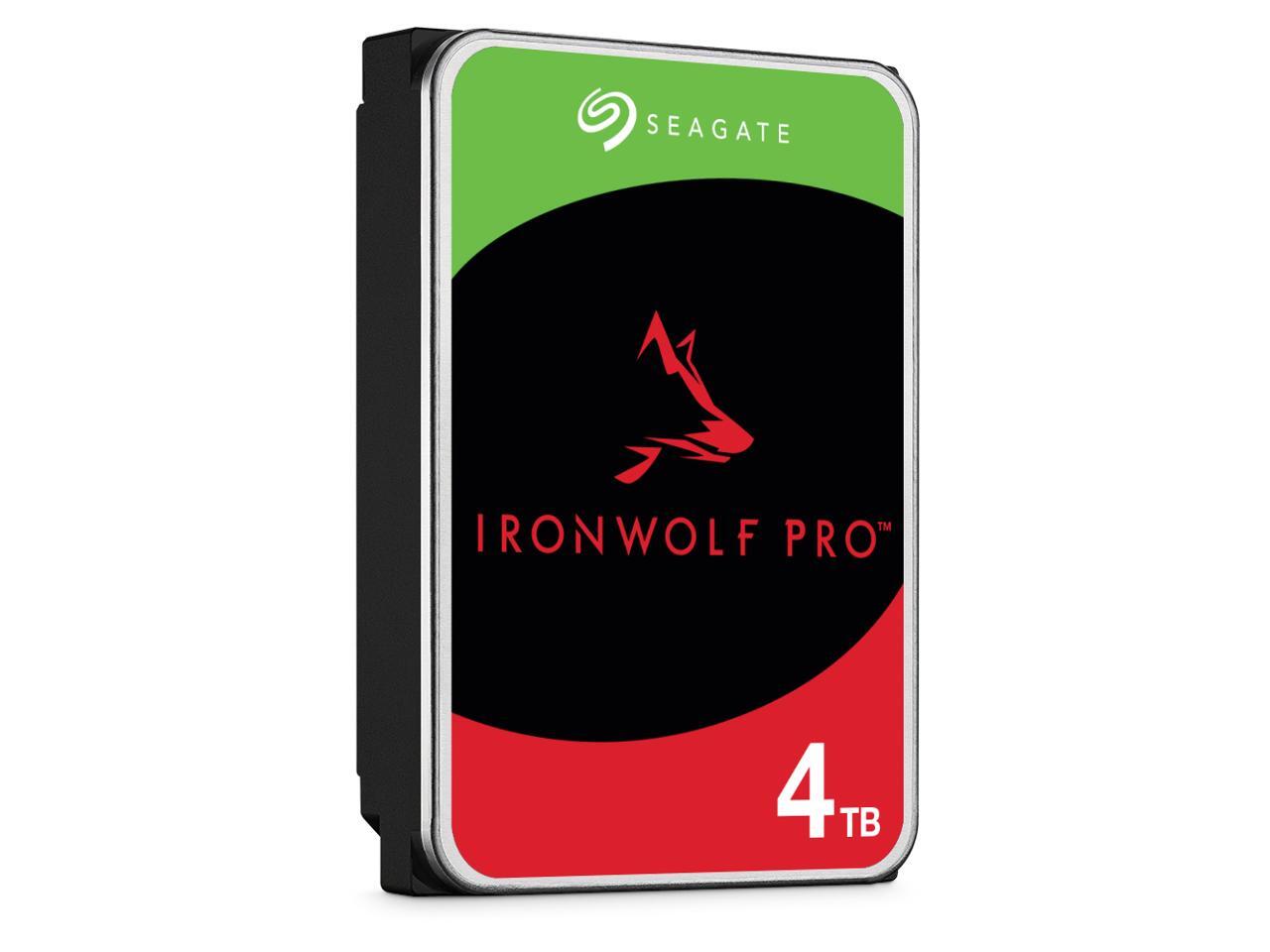 Seagate IronWolf Pro ST4000NT001 4TB 7200 RPM 256MB Cache SATA 6.0Gb/s ...