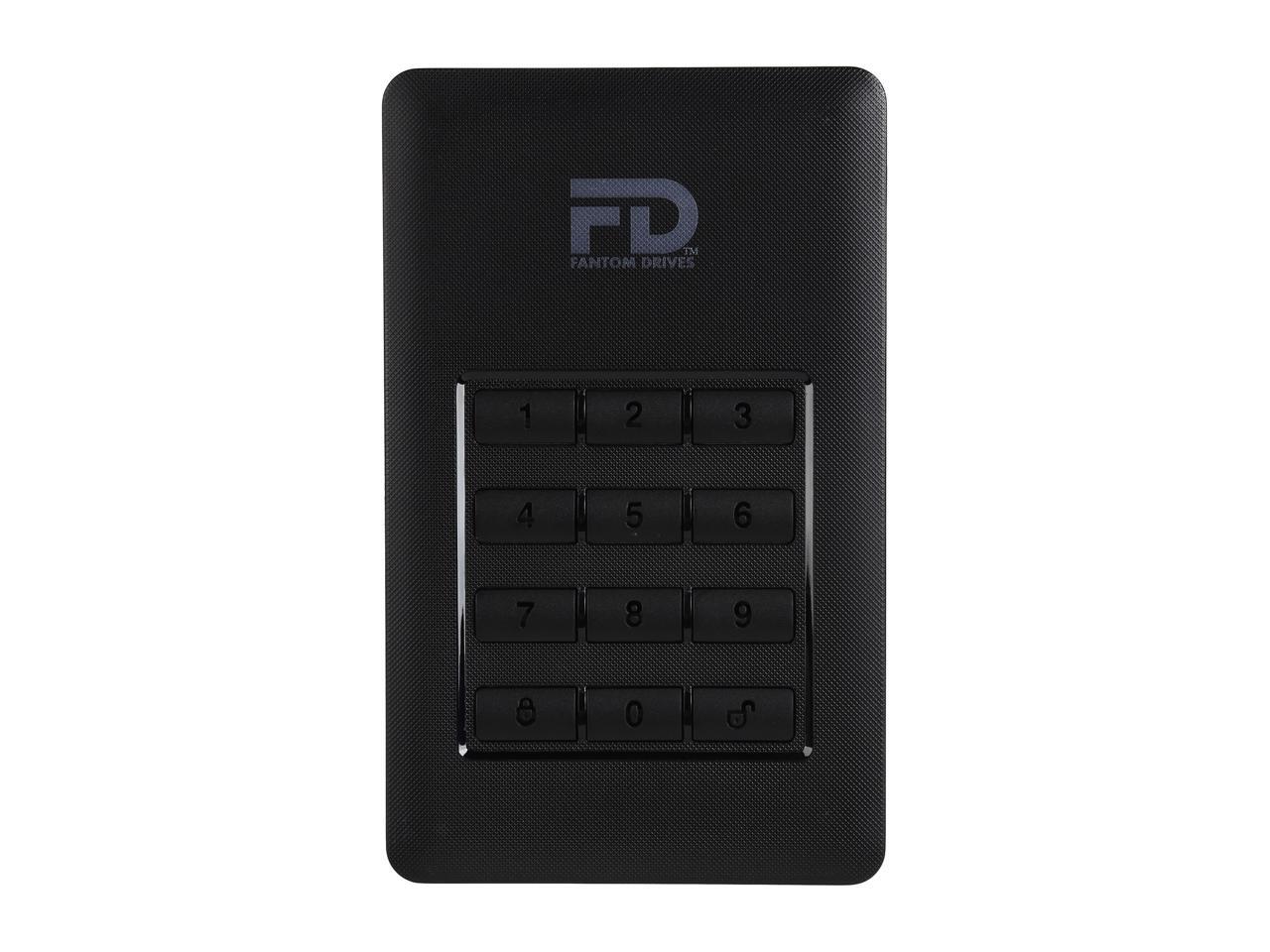 Fantom Drives 1TB DataShield Portable External Hard Drive USB 3.0 Model ...