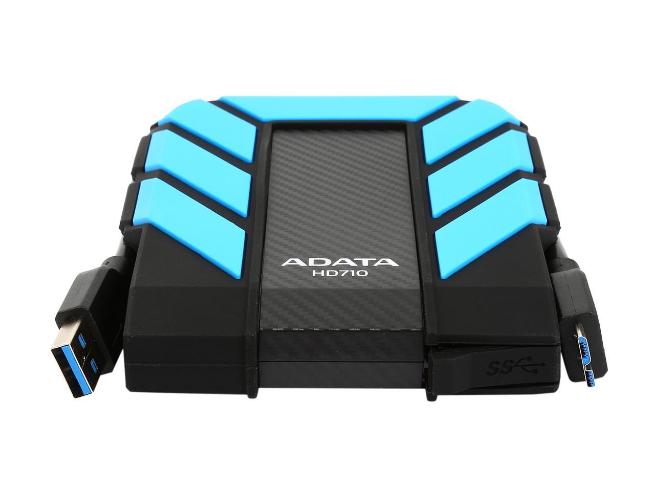 ADATA 2TB HD710 Waterproof / Dustproof / Shock-Resistant External Hard ...