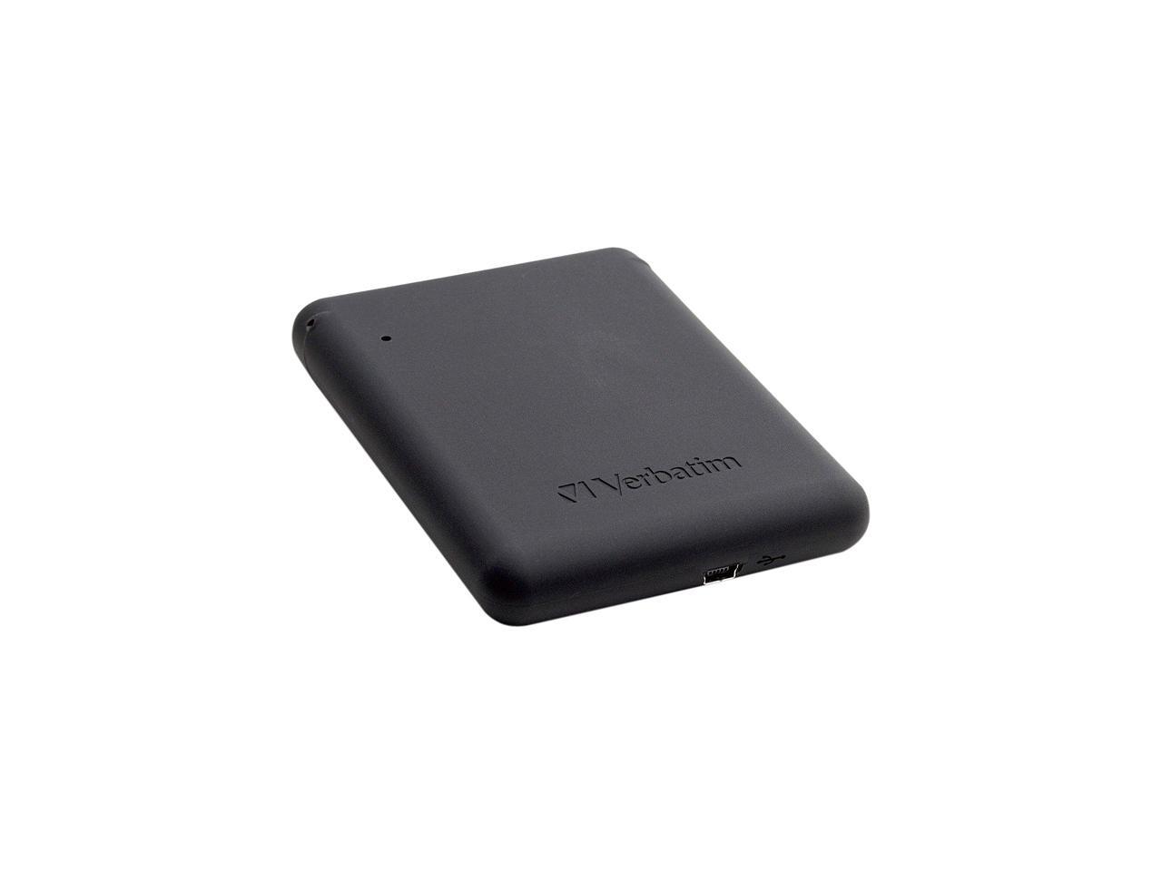 Verbatim 500GB Titan XS Portable Hard Drive USB 3.0 Model 97398 Black ...