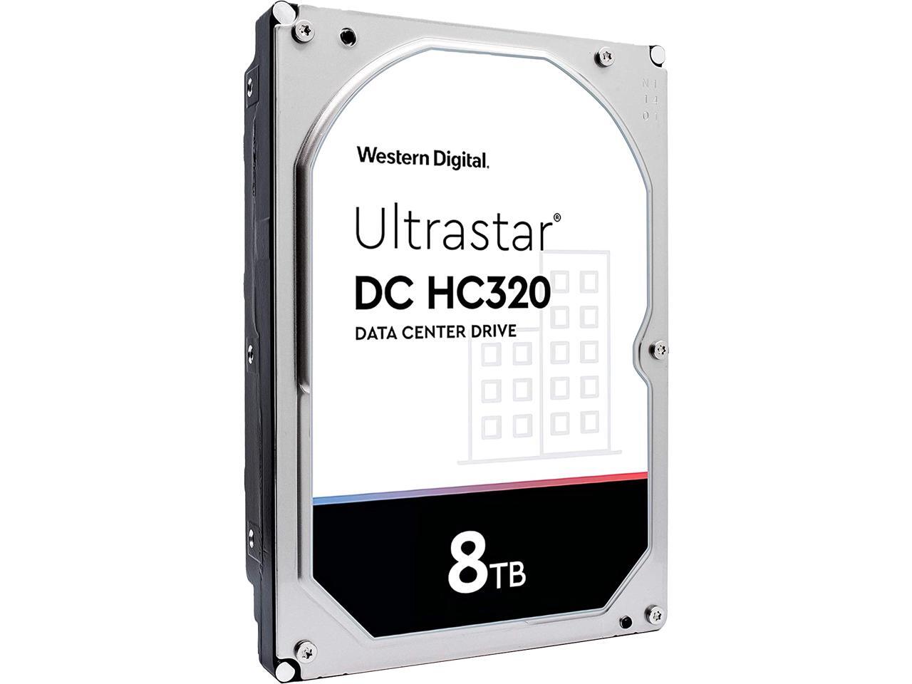 Western Digital Ultrastar DC HC320 0B36404 8TB 7200 RPM 256MB Cache SATA 6.0Gb/s 3.5" Internal ...