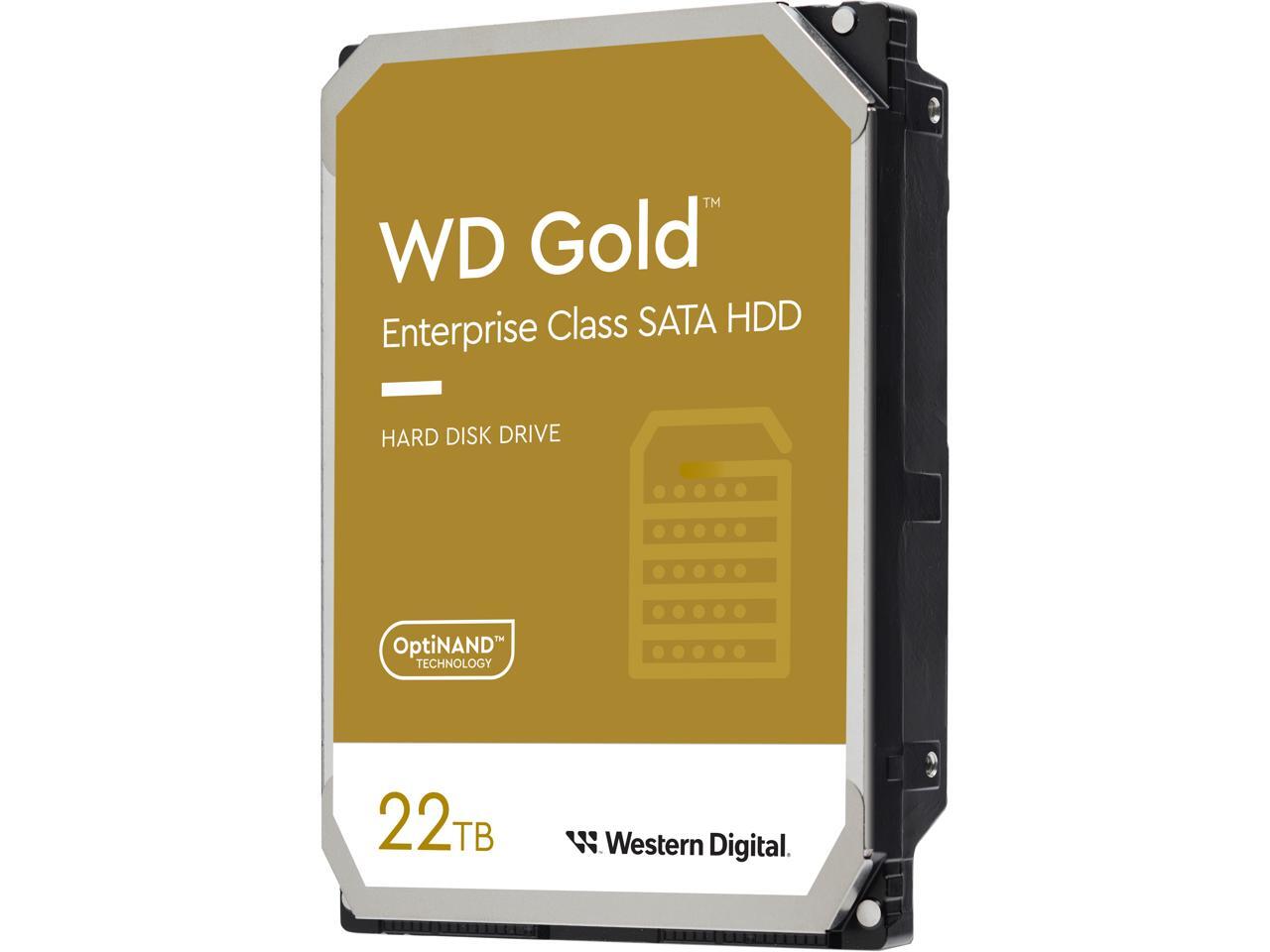 WD Gold WD221KRYZ 22TB 7200 RPM 512MB Cache SATA 6.0Gb/s 3.5" Internal Hard Drive - Newegg.ca
