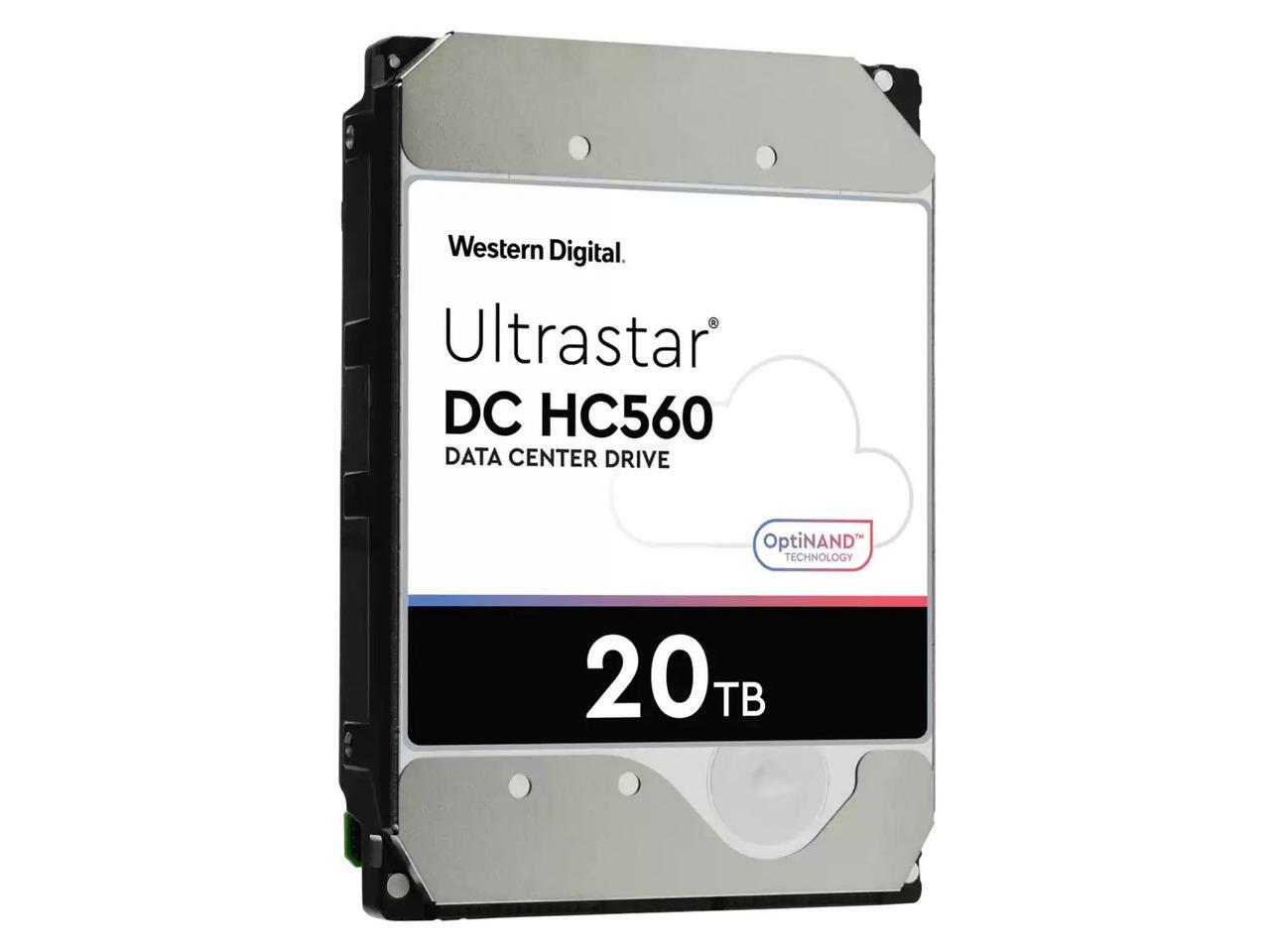 Western Digital Ultrastar DC HC560 WUH722020BL5204 20 TB Hard Drive - 3 ...