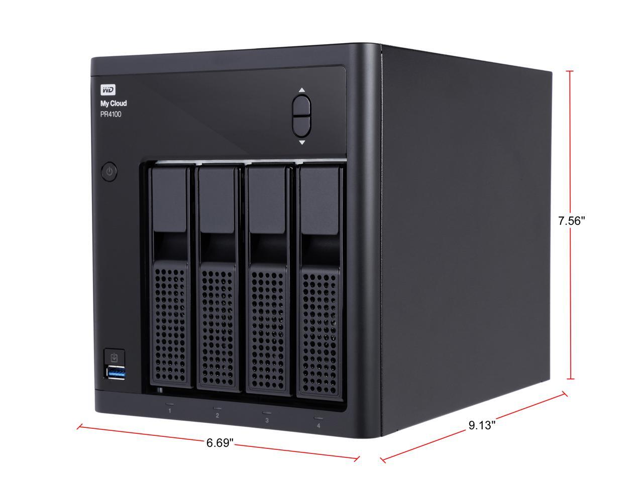 WD 0TB My Cloud PR4100 Pro Series Diskless Media Server - Newegg.com