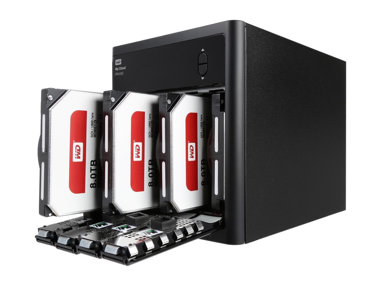 WD 32TB My Cloud PR4100 Pro Series Media Server w/ Transcoding for Mac ...