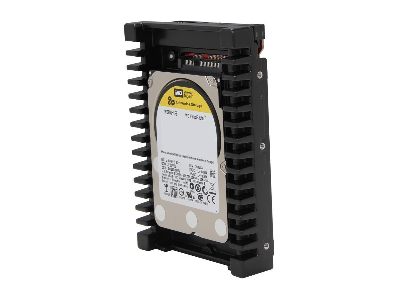 Refurbished: WD WD VelociRaptor WD800HLFS 80GB 10000 RPM SATA 3.0Gb/s 3 ...