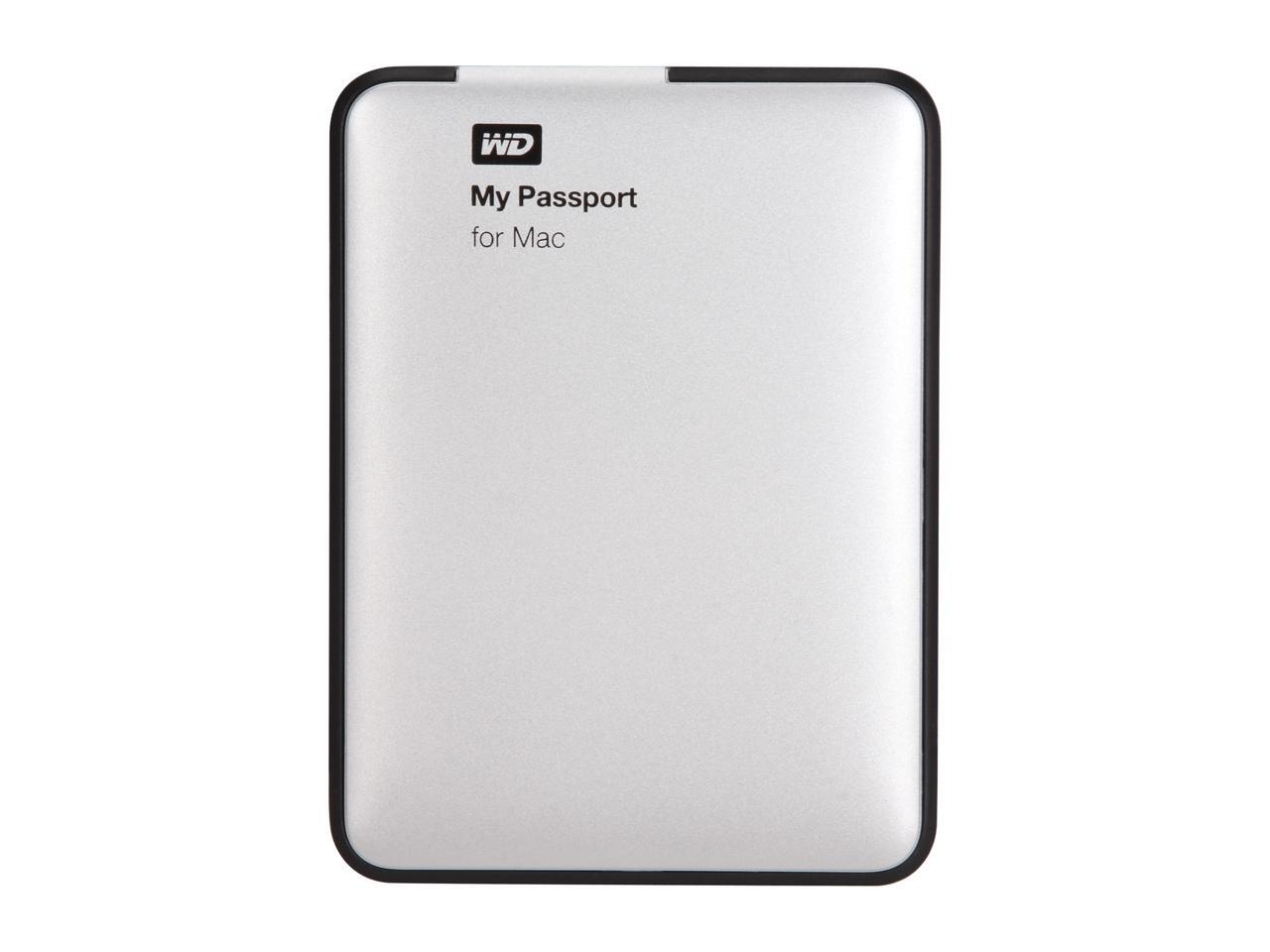 Refurbished WD My Passport For Mac 500GB 2 5 USB 3 0 And 2 0 Portable