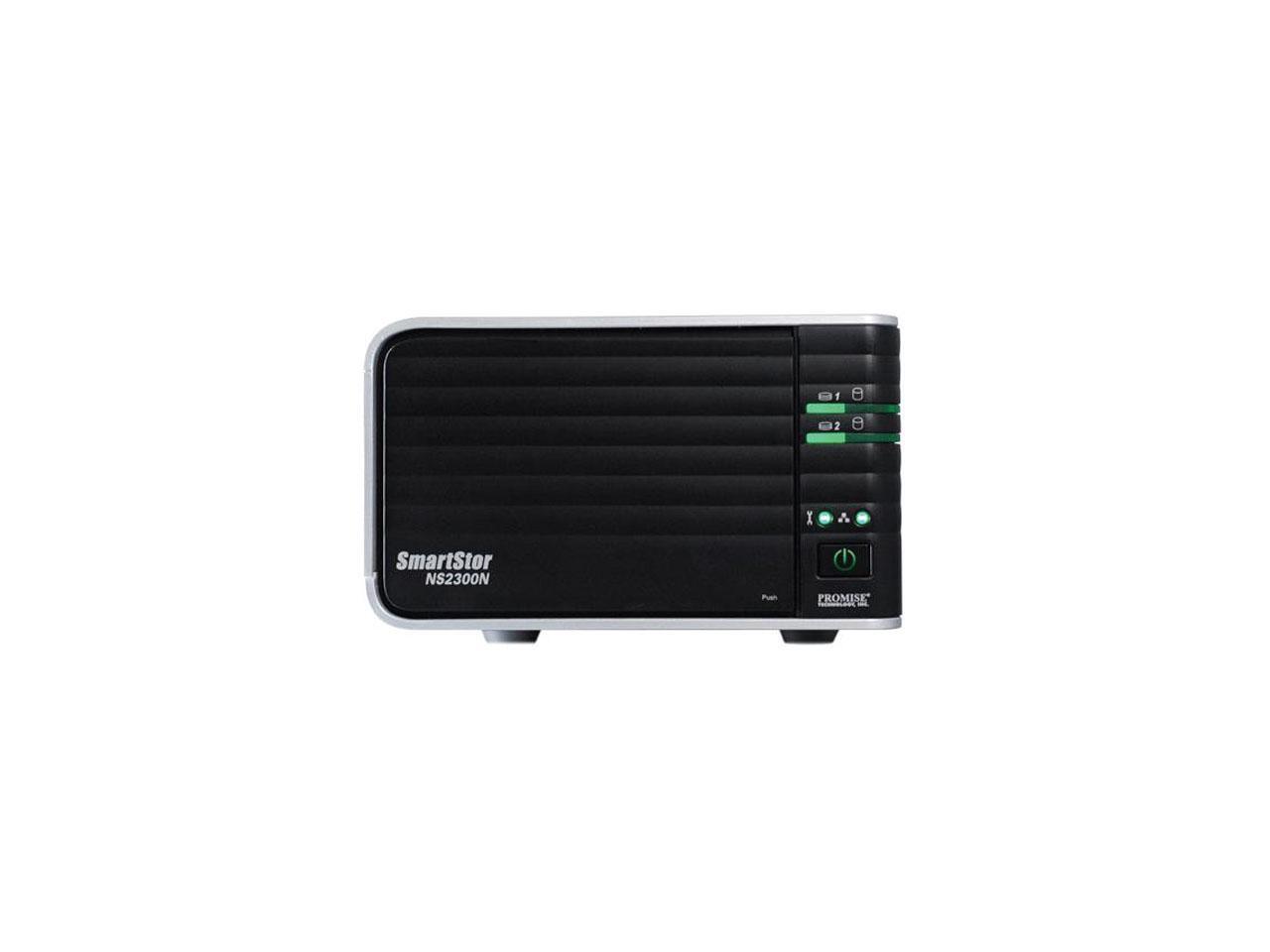 PROMISE NS2300N SmartStor 2-Bay Network Attached Storage - Newegg.com
