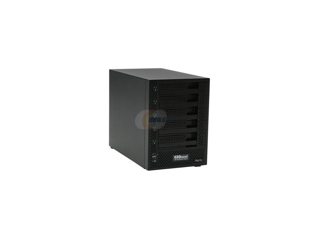 EZQUEST SteelVine Studio Raid 1.25TB 7200 RPM 3.5" eSATA External Hard ...