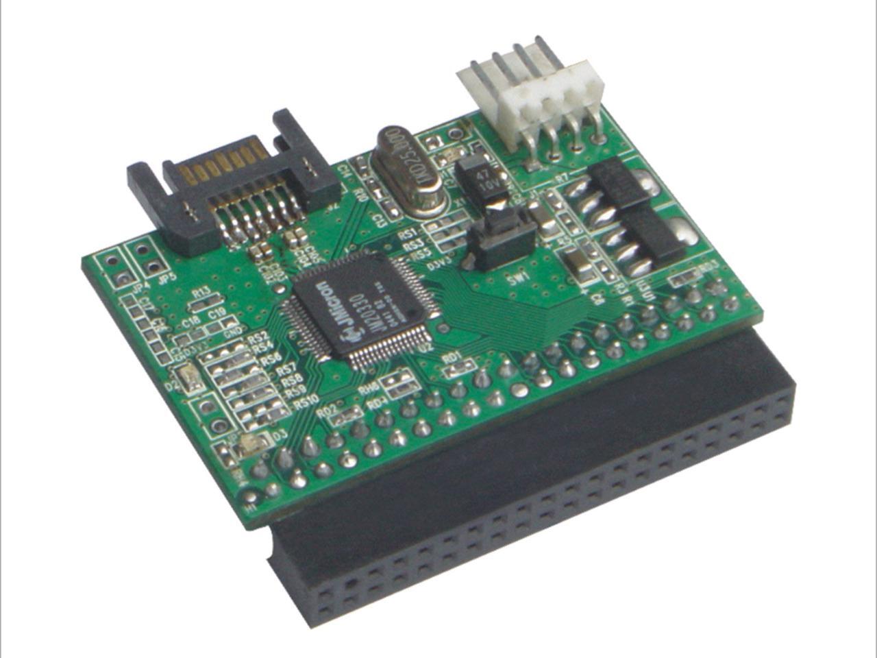 SYBA SY-JM-SIDE SATA/IDE Adapter, Connect IDE Devices to SATA Port on ...