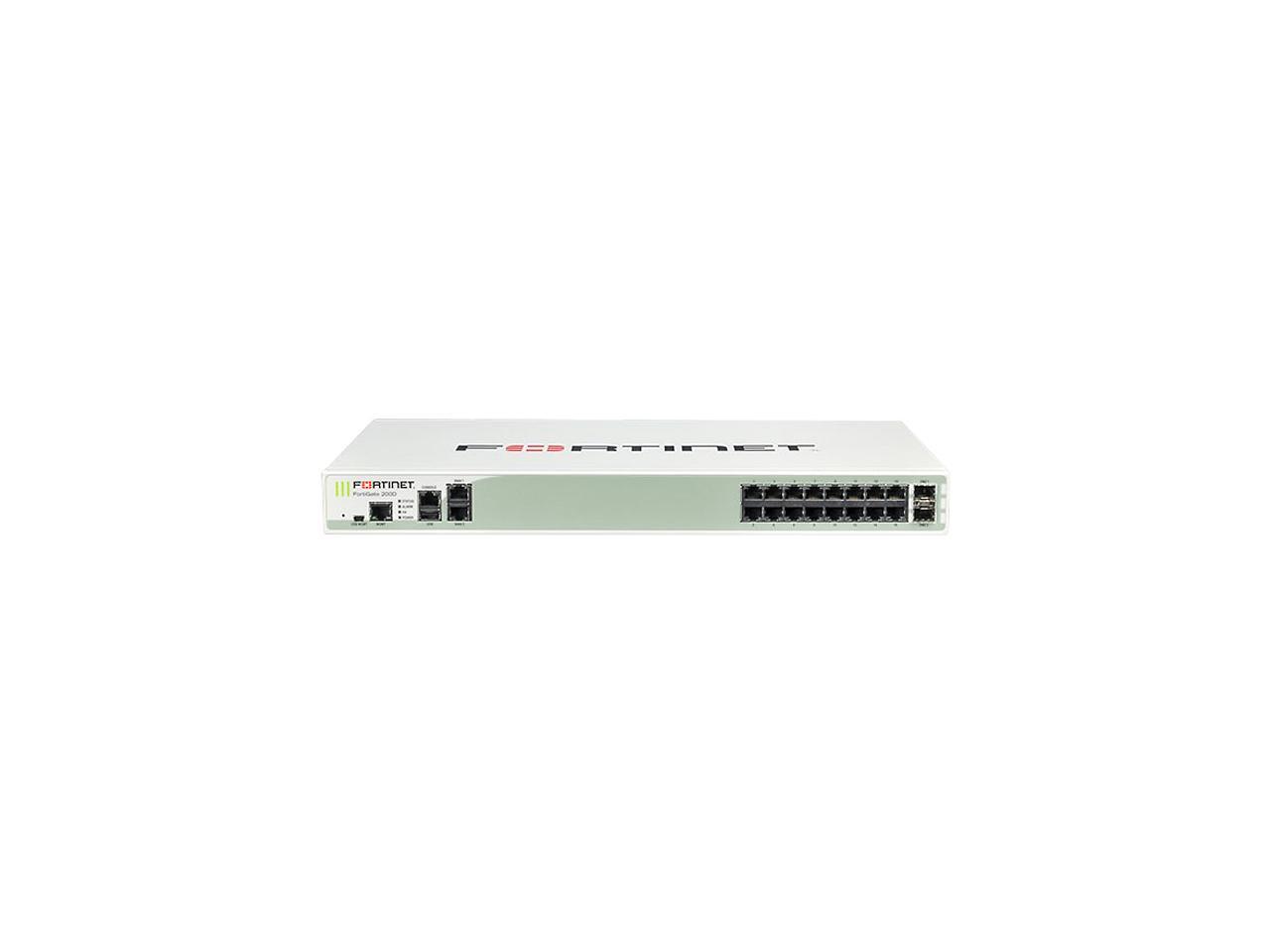 Fortinet FortiGate-200D / FG-200D Next Generation (NGFW) Firewall ...