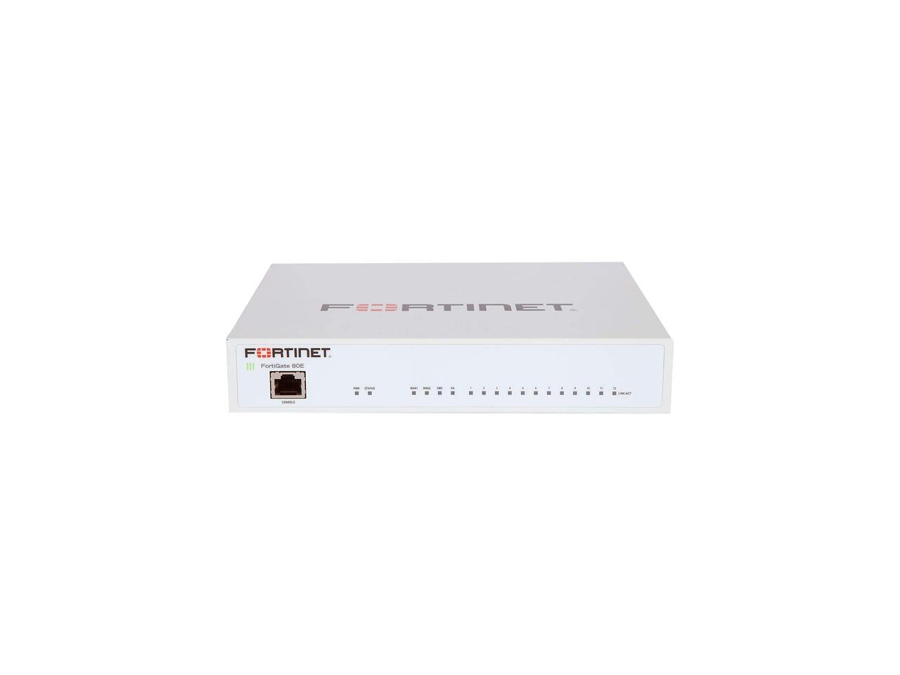 Fortinet FortiGate-80E / FG-80E Next Generation (NGFW) Firewall ...