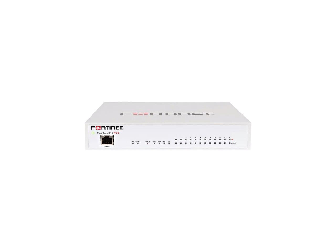 Fortinet FortiGate-80E / FG-80E Next Generation (NGFW) Firewall ...