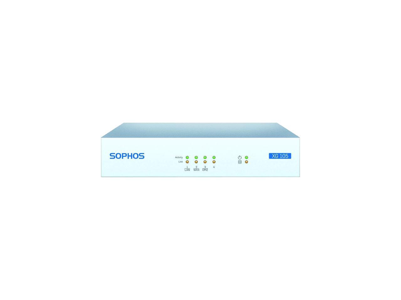 Sophos - XG1AT3HEK - Sophos XG 105 Network Security/Firewall Appliance ...