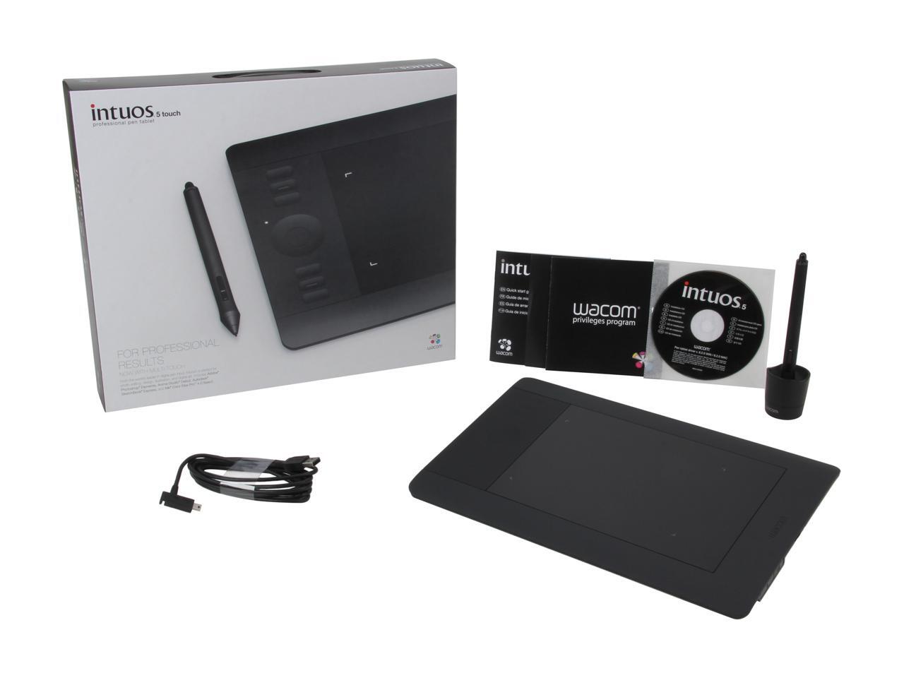 WACOM Intuos5 Touch PTH450 Small Pen Tablet - Newegg.com