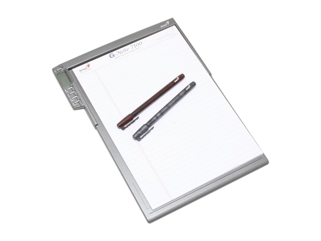 Genius G-Note 7100 - A4 Size Digital Note and Tablet with Two color ...