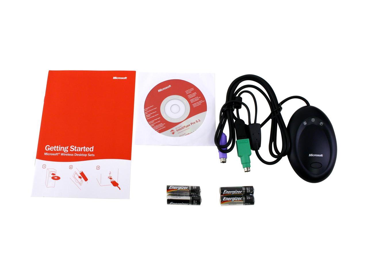 Microsoft Wireless Optical Desktop 4000 Keyboard and Mouse - Newegg.com